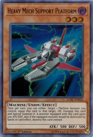 Heavy Mech Support Platform | Yu-Gi-Oh! Wiki | Fandom