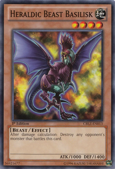 Heraldic Beast Basilisk | Yu-Gi-Oh! Wiki | Fandom