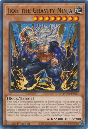Jioh the Gravity Ninja | Yu-Gi-Oh! Wiki | Fandom