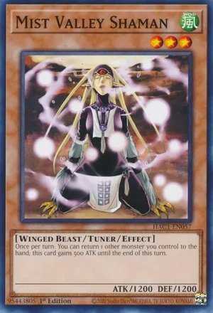 Mist Valley Shaman | Yu-Gi-Oh! Wiki | Fandom