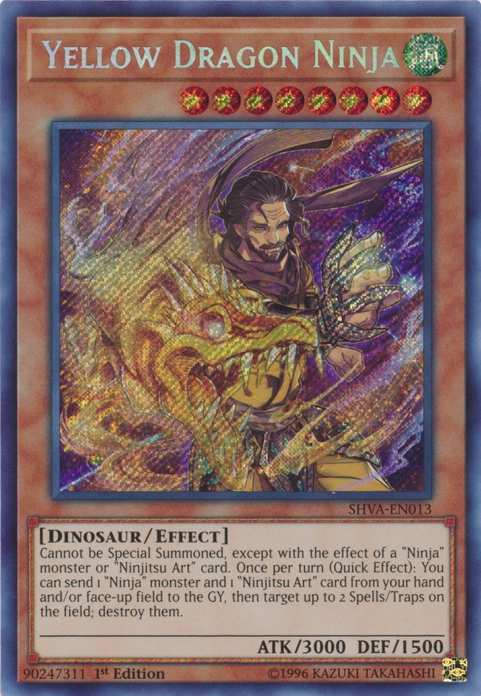 Yellow Dragon Ninja | Yu-Gi-Oh! Wiki | Fandom