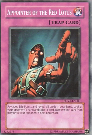 Appointer of the Red Lotus | Yu-Gi-Oh! Wiki | Fandom