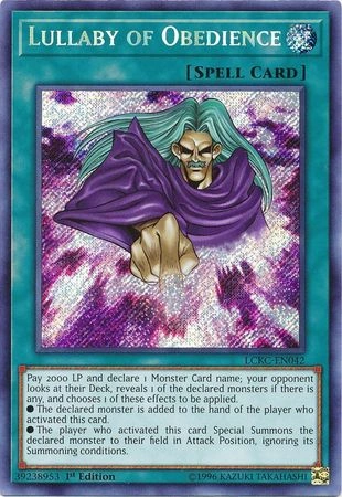Lullaby of Obedience | Yu-Gi-Oh! Wiki | Fandom