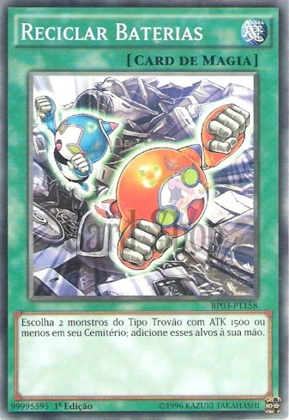 Recycling Batteries | Yu-Gi-Oh! Wiki | Fandom