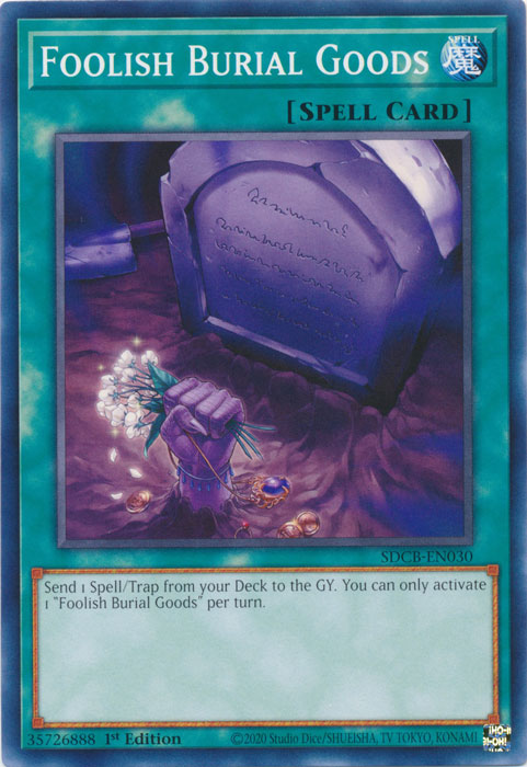 Foolish Burial Goods | Yu-Gi-Oh! Wiki | Fandom Foolish Burial Goods | Yu-Gi-Oh! Wiki | Fandom