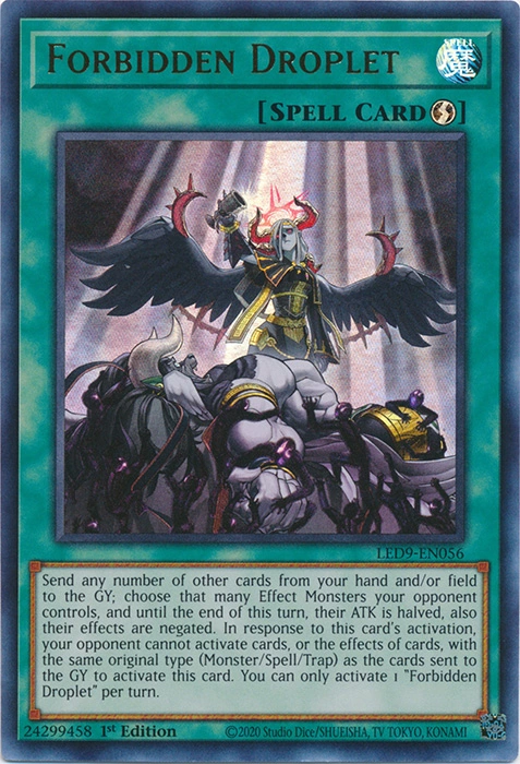 Forbidden Droplet | Yu-Gi-Oh! Wiki | Fandom