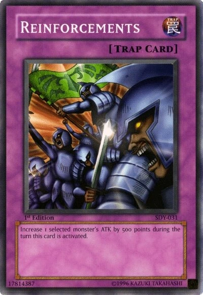 Card Errata:Reinforcements | Yu-Gi-Oh! Wiki | Fandom