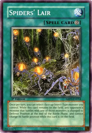 Spiders' Lair | Yu-Gi-Oh! Wiki | Fandom