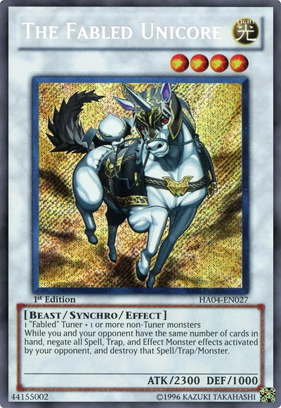 Card Gallery:The Fabled Unicore | Yu-Gi-Oh! Wiki | Fandom