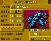 Card Gallery:Pale Beast | Yu-Gi-Oh! Wiki | Fandom