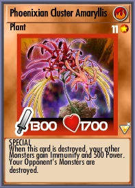 Phoenixian Cluster Amaryllis (BAM) | Yu-Gi-Oh! Wiki | Fandom