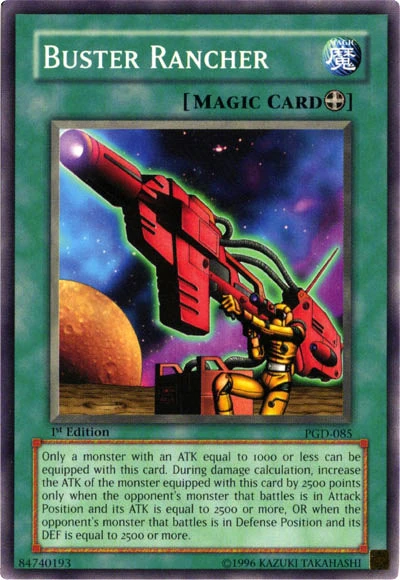 Card Errata:Buster Rancher | Yu-Gi-Oh! Wiki | Fandom