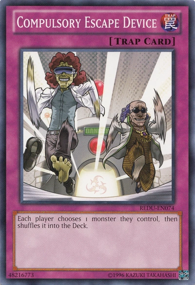 Compulsory Escape Device | Yu-Gi-Oh! Wiki | Fandom