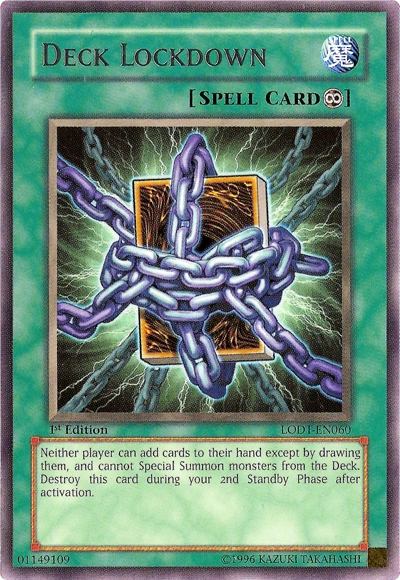 Card Gallery:Deck Lockdown | Yu-Gi-Oh! Wiki | Fandom