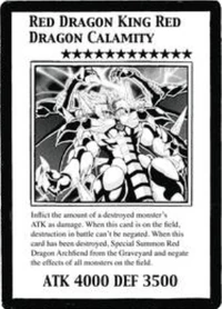 Red Dragon King Red Dragon Calamity | Yu-Gi-Oh! Wiki | Fandom