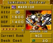 Card Gallery:Luminous Soldier | Yu-Gi-Oh! Wiki | Fandom