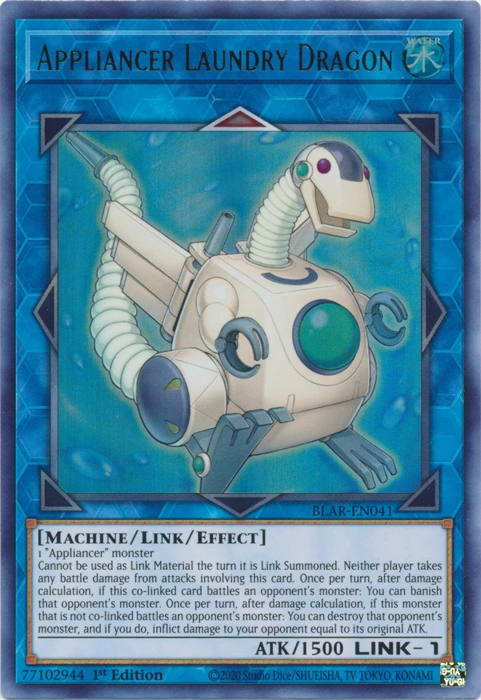 Appliancer Laundry Dragon | Yu-Gi-Oh! Wiki | Fandom