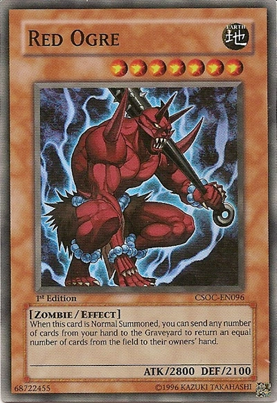 Card Gallery:Red Ogre | Yu-Gi-Oh! Wiki | Fandom