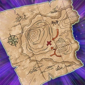 Card Artworks:Treasure Map | Yu-Gi-Oh! Wiki | Fandom