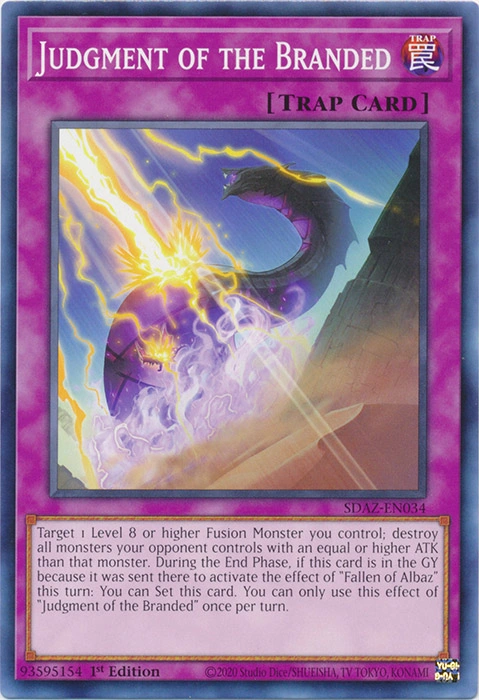 Judgment of the Branded | Yu-Gi-Oh! Wiki | Fandom