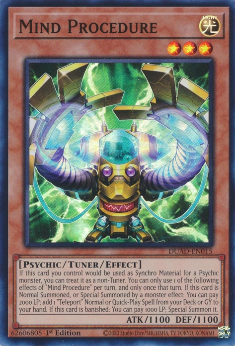 Mind Procedure | Yu-Gi-Oh! Wiki | Fandom