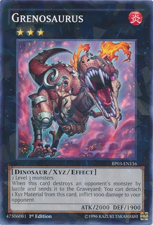 Grenosaurus | Yu-Gi-Oh! Wiki | Fandom