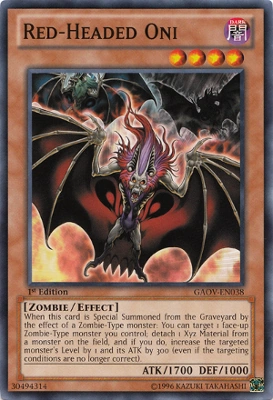 Red-Headed Oni | Yu-Gi-Oh! Wiki | Fandom