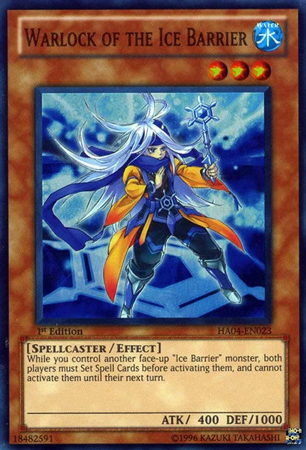 Warlock of the Ice Barrier | Yu-Gi-Oh! Wiki | Fandom