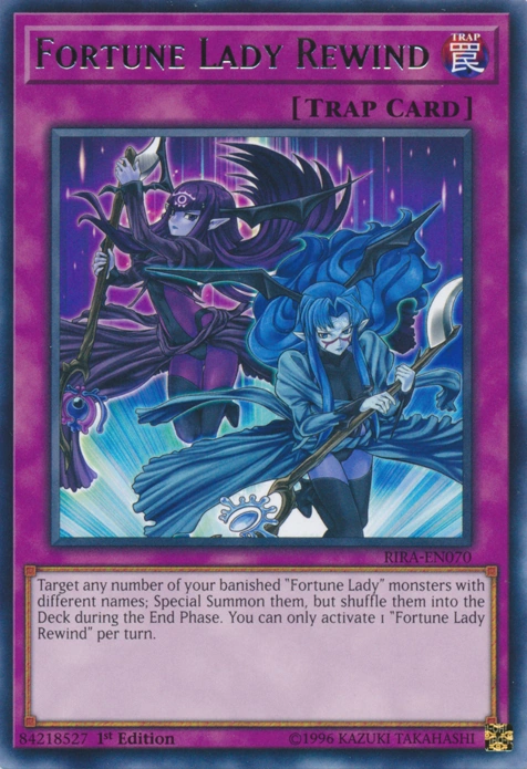 Fortune Lady Rewind | Yu-Gi-Oh! Wiki | Fandom