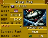 King Fog (DOR) | Yu-Gi-Oh! Wiki | Fandom