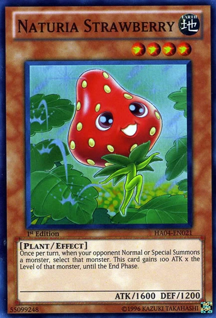 Card Gallery:Naturia Strawberry | Yu-Gi-Oh! Wiki | Fandom