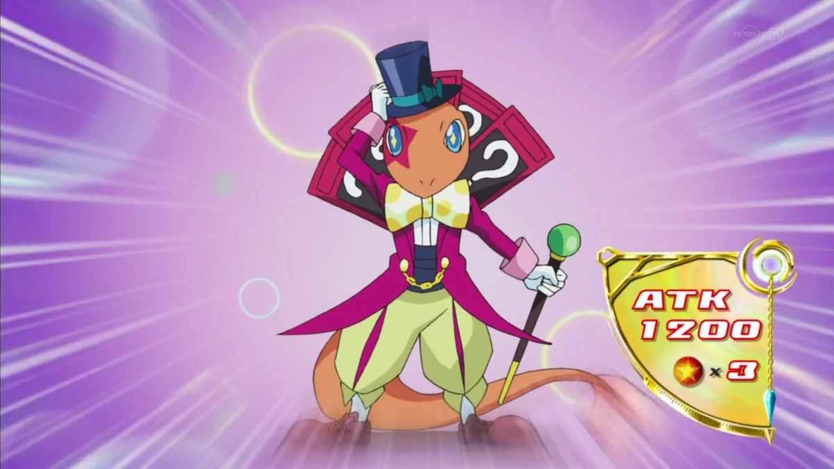 Performapal Lizardraw (anime) | Yu-Gi-Oh! Wiki | Fandom