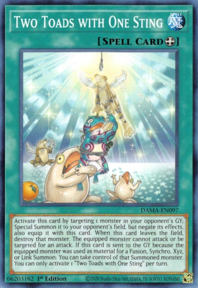 Card Gallery:Two Toads with One Sting | Yu-Gi-Oh! Wiki | Fandom