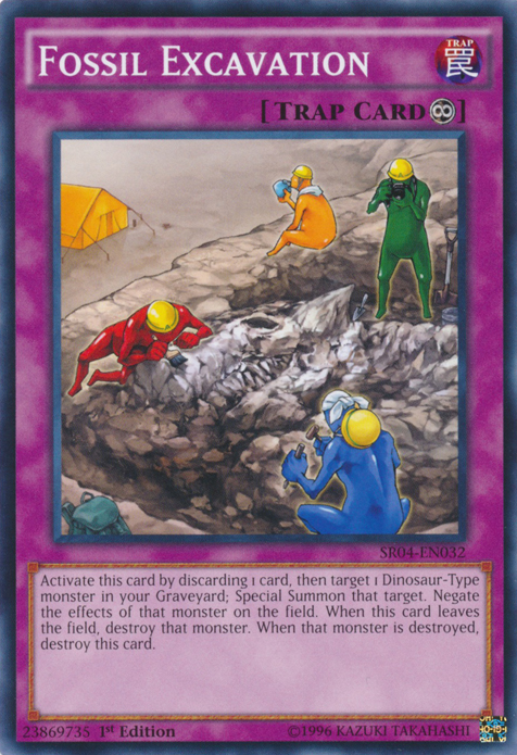Fossil Excavation Yu Gi Oh Wiki Fandom