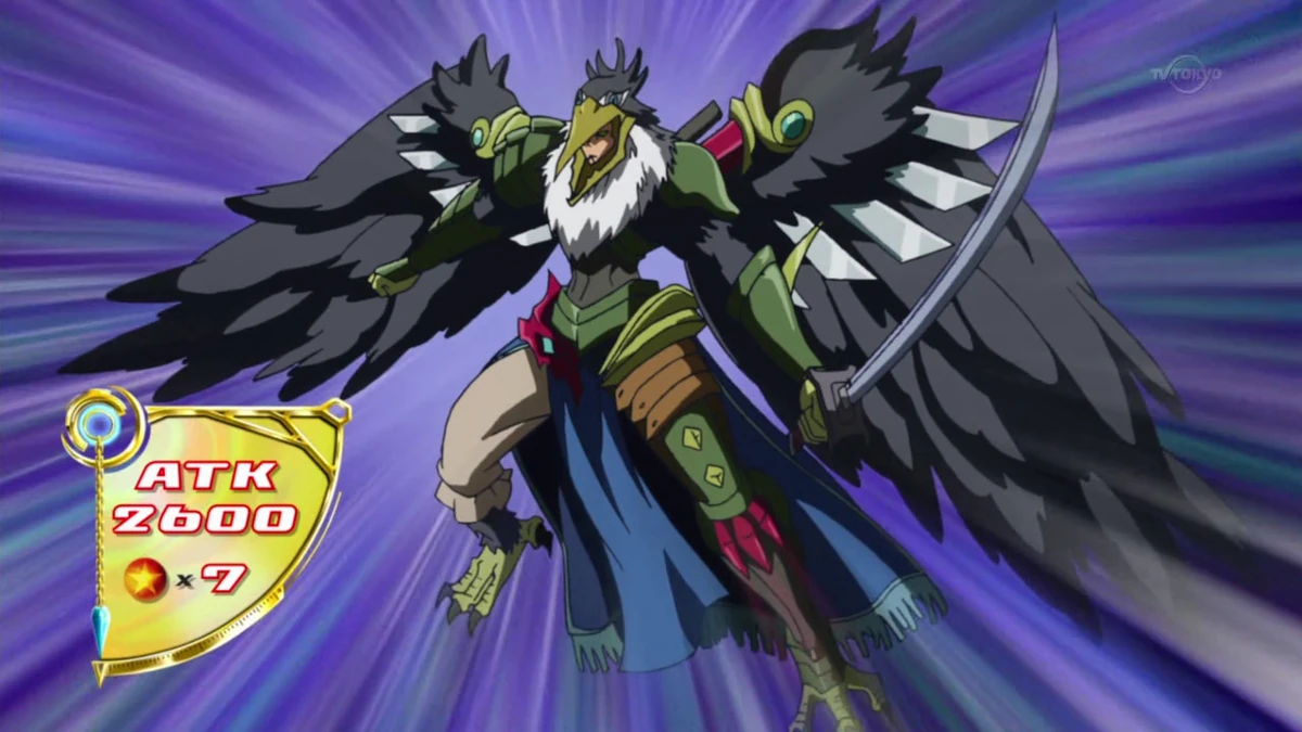 Assault Blackwing - Chidori the Rain Sprinkling (anime) | Yu-Gi-Oh ...
