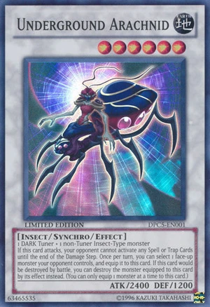 Underground Arachnid | Yu-Gi-Oh! Wiki | Fandom