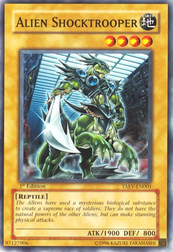 Card Gallery:Alien Shocktrooper | Yu-Gi-Oh! Wiki | Fandom