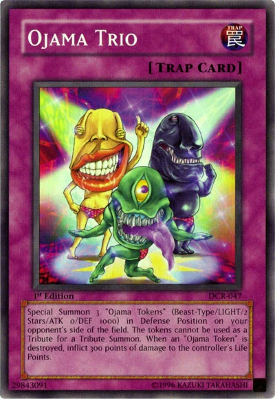 Card Errata:Ojama Trio | Yu-Gi-Oh! Wiki | Fandom