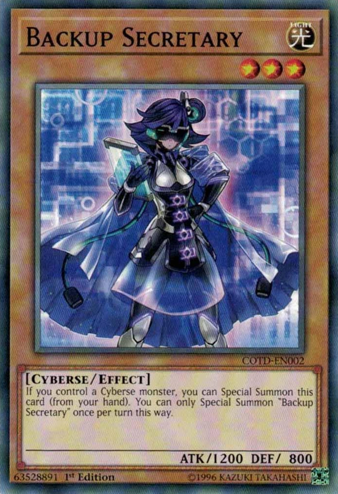 Card Gallery:Backup Secretary | Yu-Gi-Oh! Wiki | Fandom