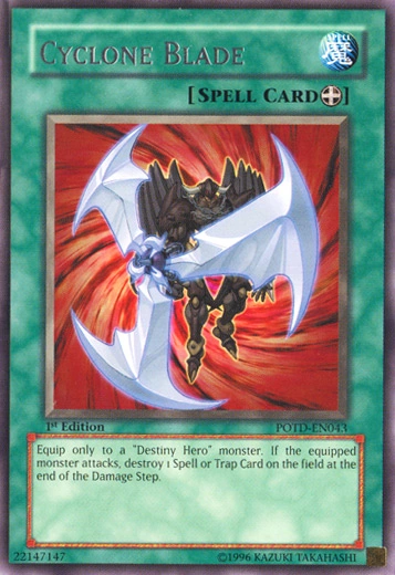 Card Gallery:Cyclone Blade | Yu-Gi-Oh! Wiki | Fandom