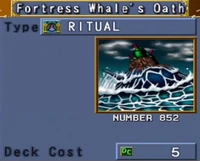 Fortress Whale's Oath (DOR) | Yu-Gi-Oh! Wiki | Fandom