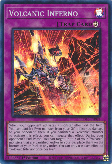 Volcanic Inferno Yu Gi Oh Wiki Fandom