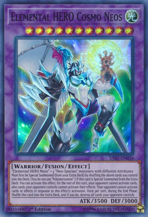 Elemental HERO Cosmo Neos | Yu-Gi-Oh! Wiki | Fandom