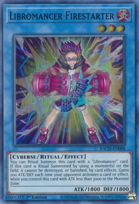 Libromancer Firestarter | Yu-Gi-Oh! Wiki | Fandom