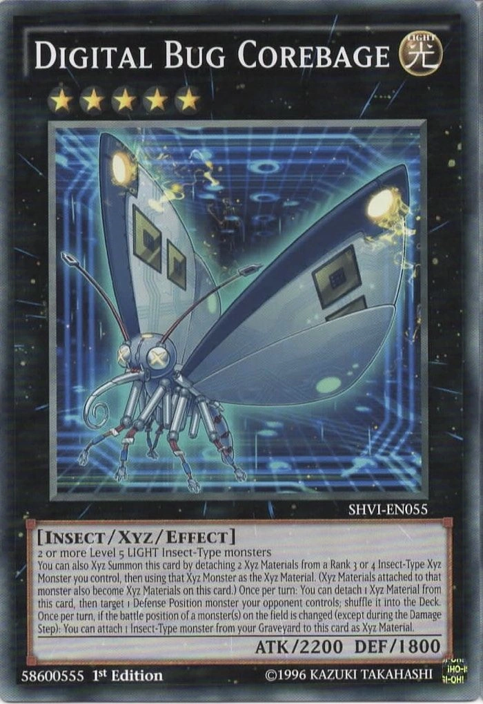 Card Gallery:Digital Bug Corebage | Yu-Gi-Oh! Wiki | Fandom