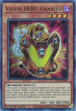 Vision HERO Gravito | Yu-Gi-Oh! Wiki | Fandom