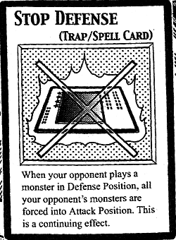 Stop Defense (original manga) | Wikia Yu-Gi-Oh! tiếng Việt | Fandom