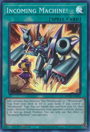Incoming Machine! | Yu-Gi-Oh! Wiki | Fandom