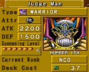Card Gallery:Judge Man | Yu-Gi-Oh! Wiki | Fandom