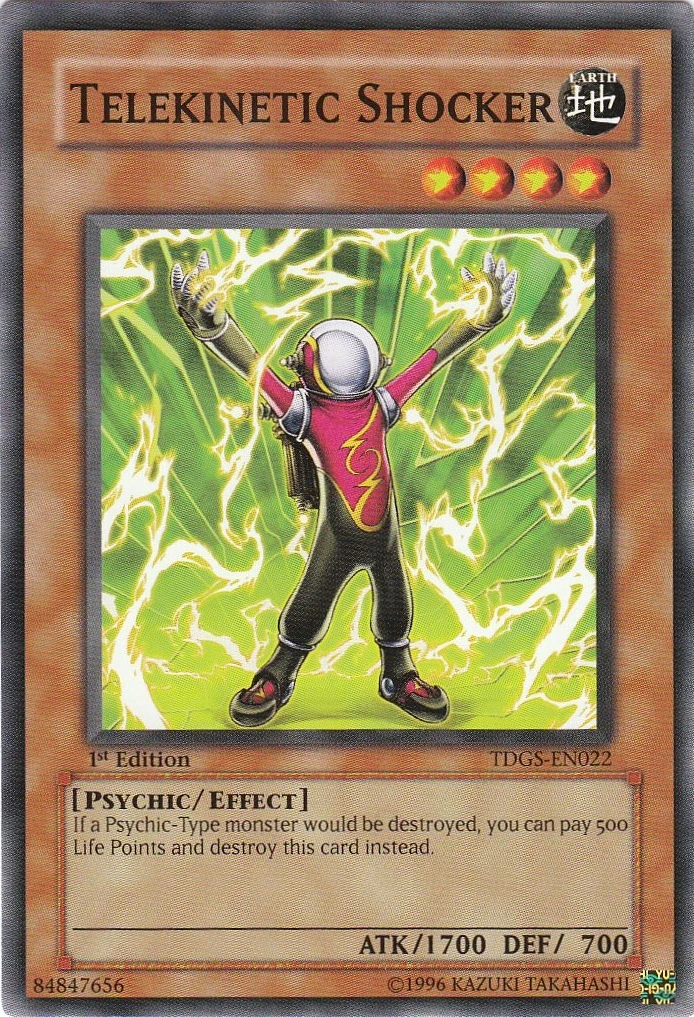 Card Gallery:Telekinetic Shocker | Yu-Gi-Oh! Wiki | Fandom